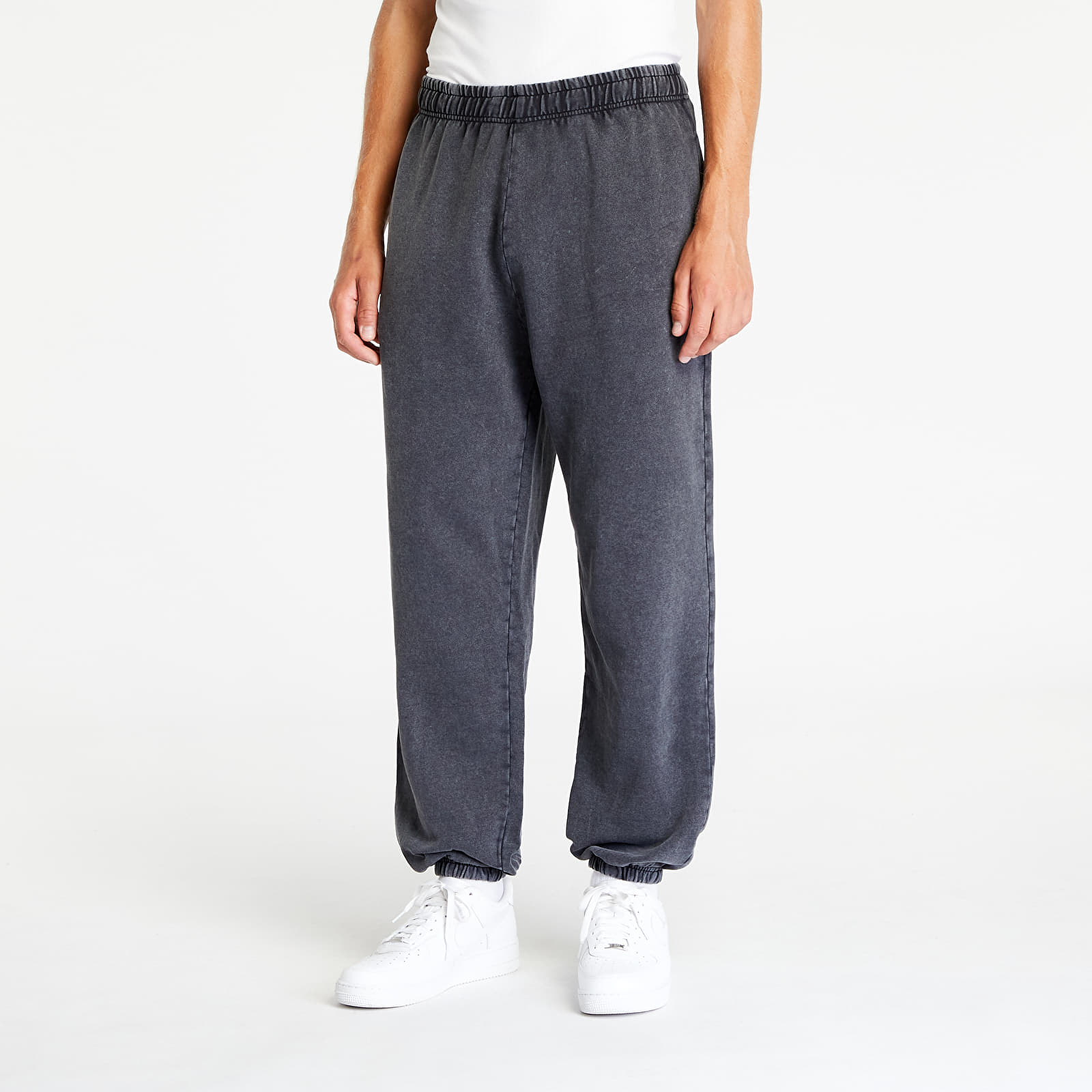 Urban Classics Acid Wash Sweatpants Black | Queens