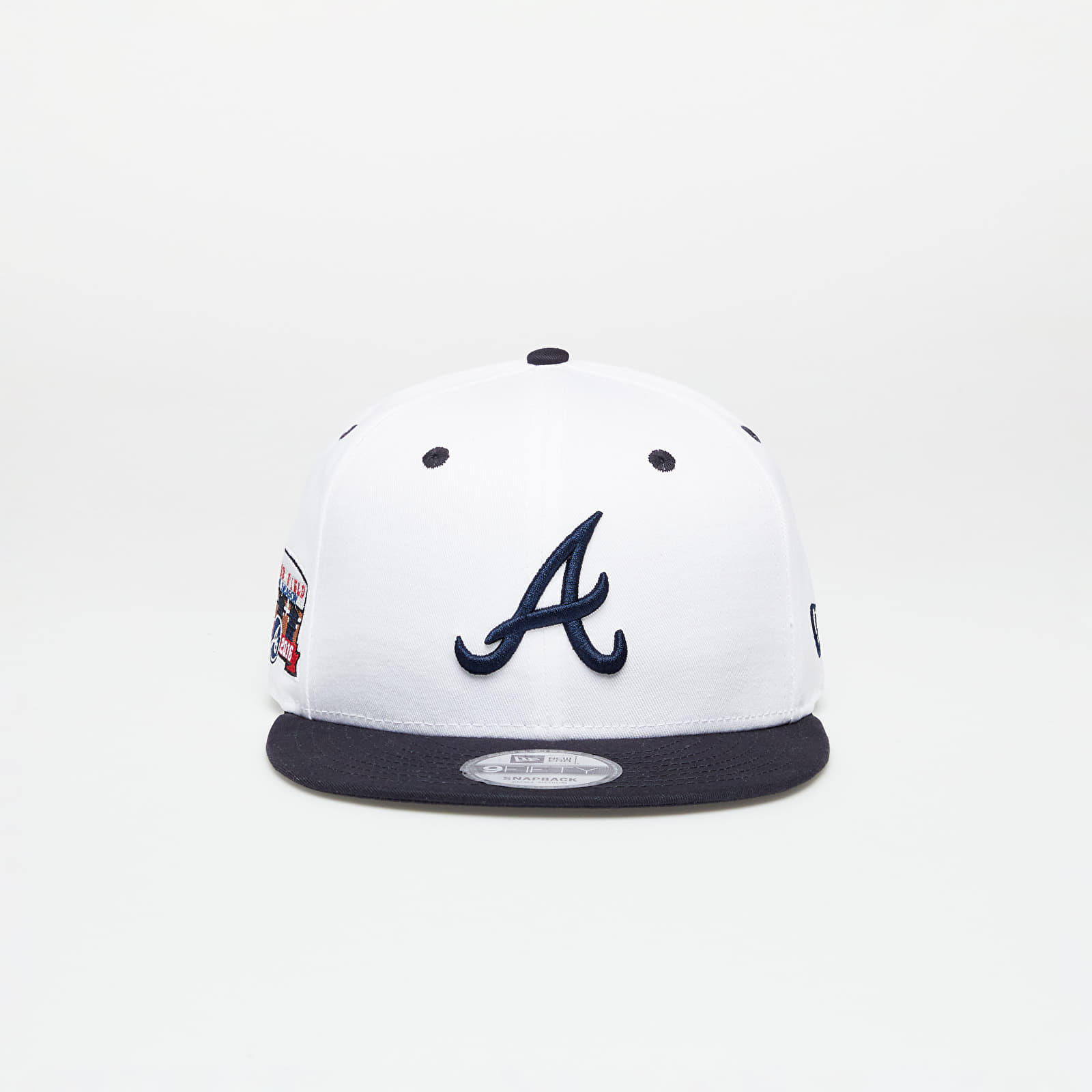 Doplňky New Era Atlanta Braves White Crown Patch 9Fifty Snapback Cap ...