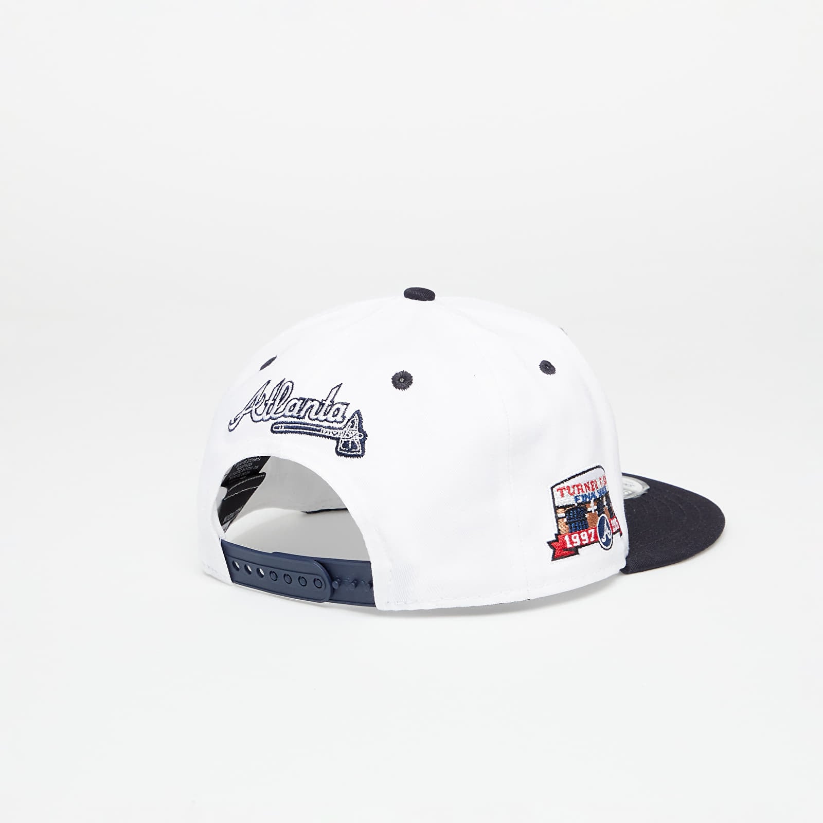 Doplňky New Era Atlanta Braves White Crown Patch 9Fifty Snapback Cap ...