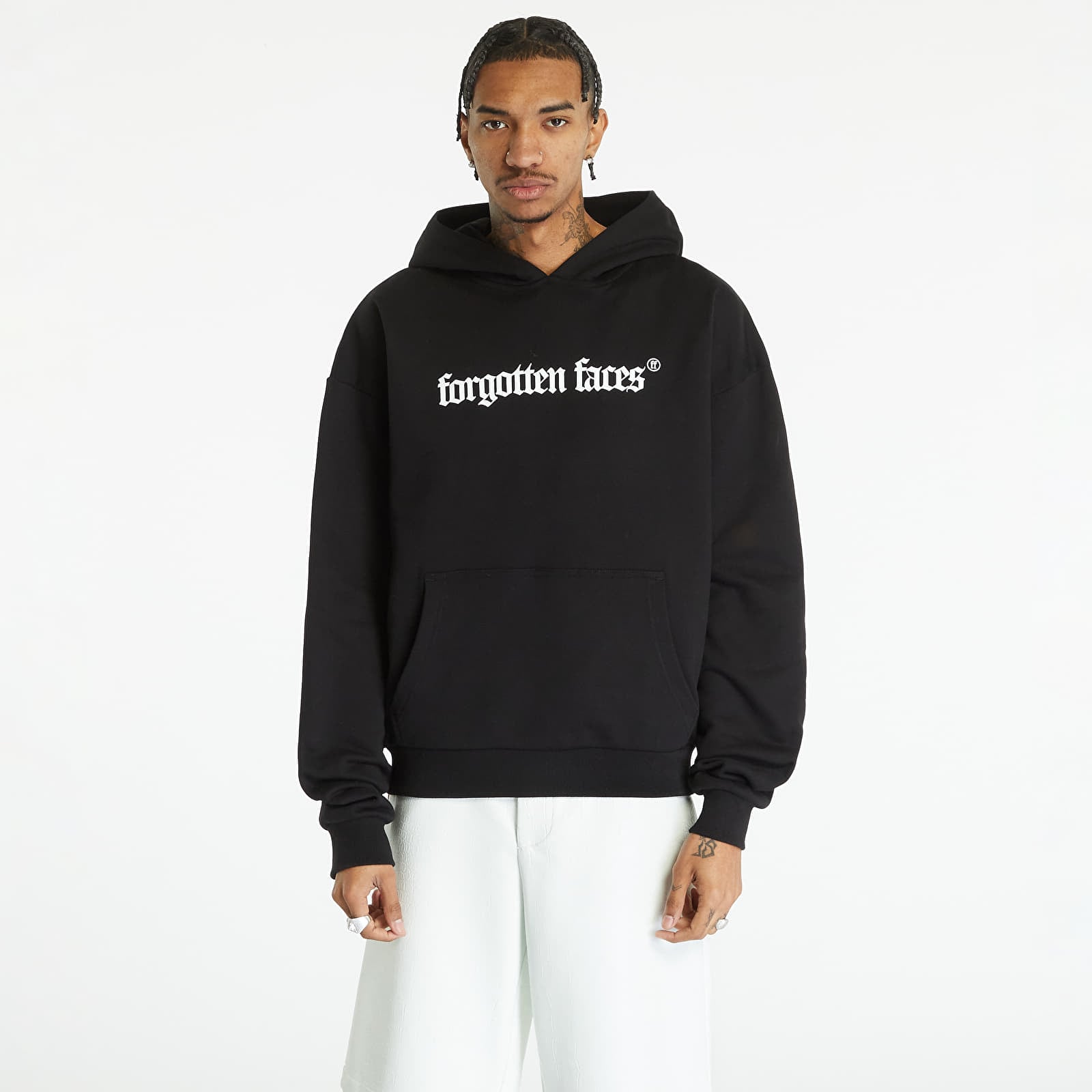 Pánské oblečení Forgotten Faces FOF Logo Ultra Heavy Cotton Box Hoody ...