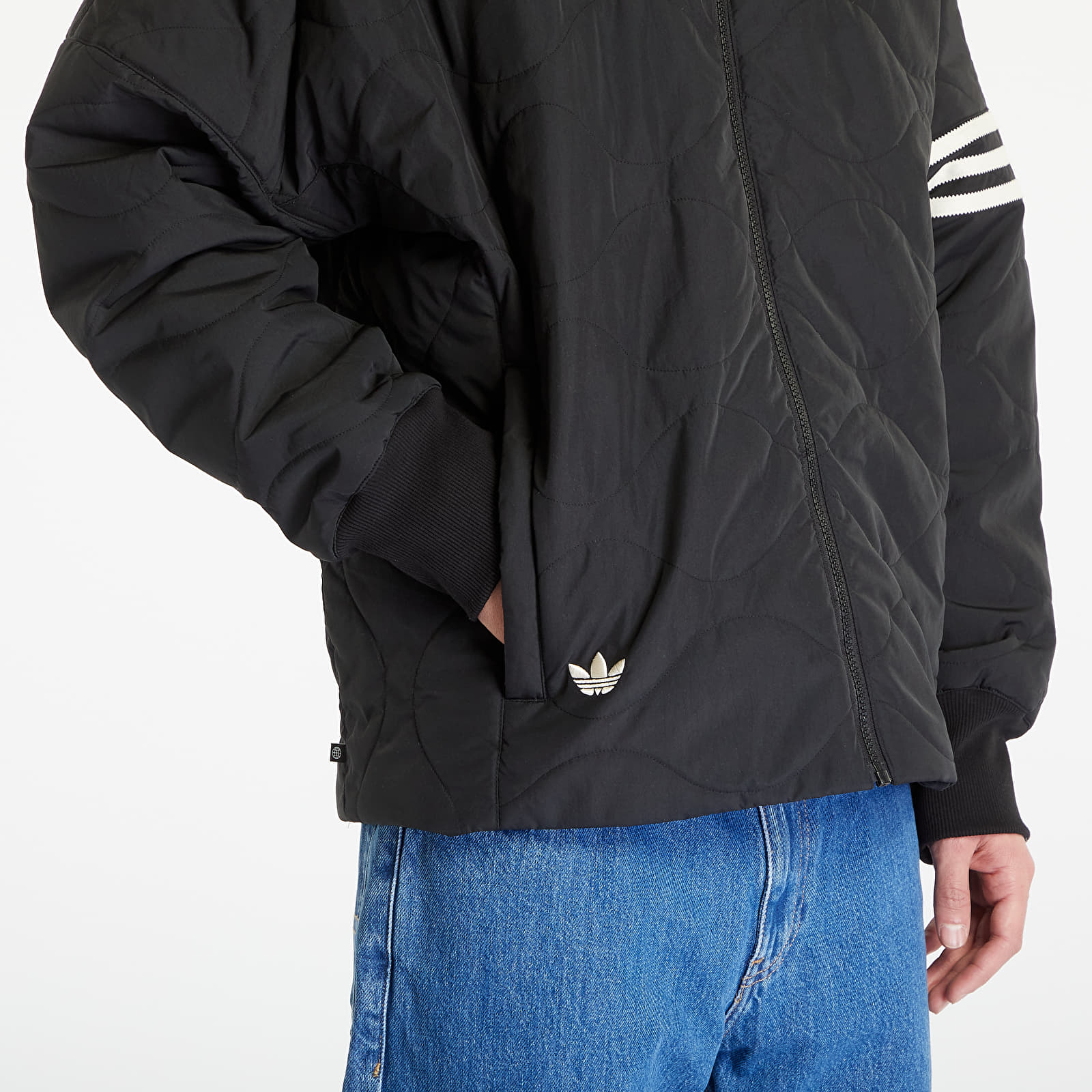 Kurtki adidas Originals Neuclassics Jacket Black/ Wonder White (HR8696 ...