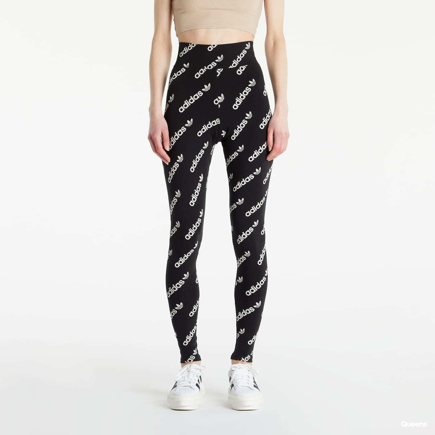 Legíny adidas Originals Leggings Black (HM4876) | Queens 💚