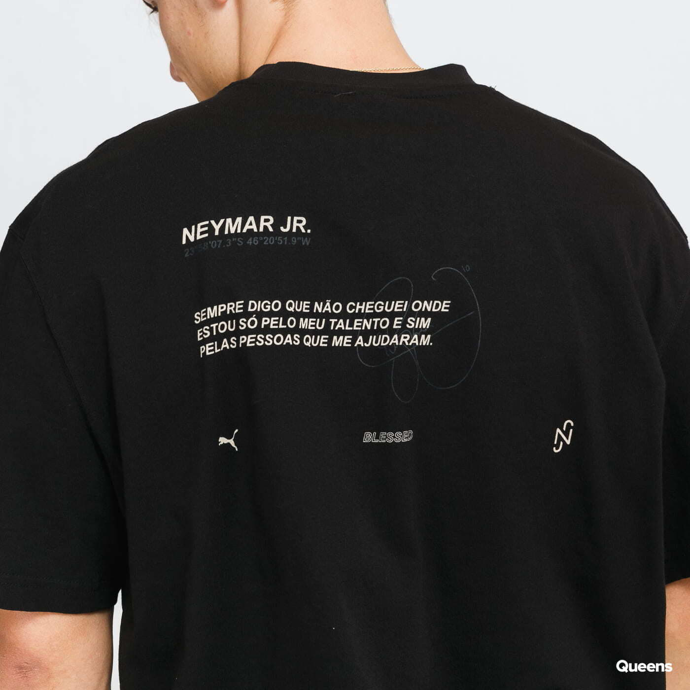 Puma X NJR Tee Black | Queens