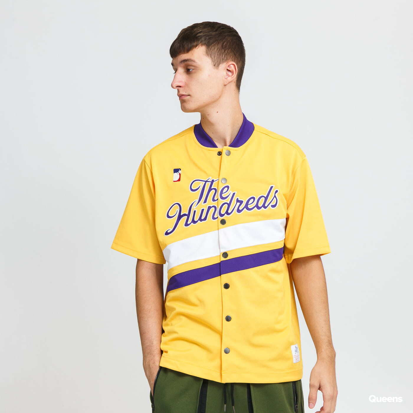 The Hundreds Forward Warm-Up Jersey Yellow | Queens