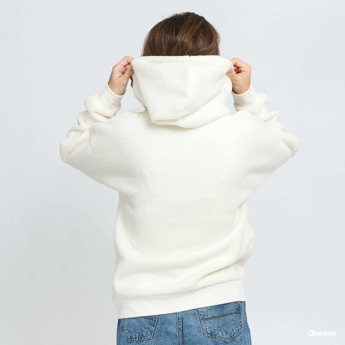 Mikiny Roxy Call Me Hoodie Cream | Queens 💚