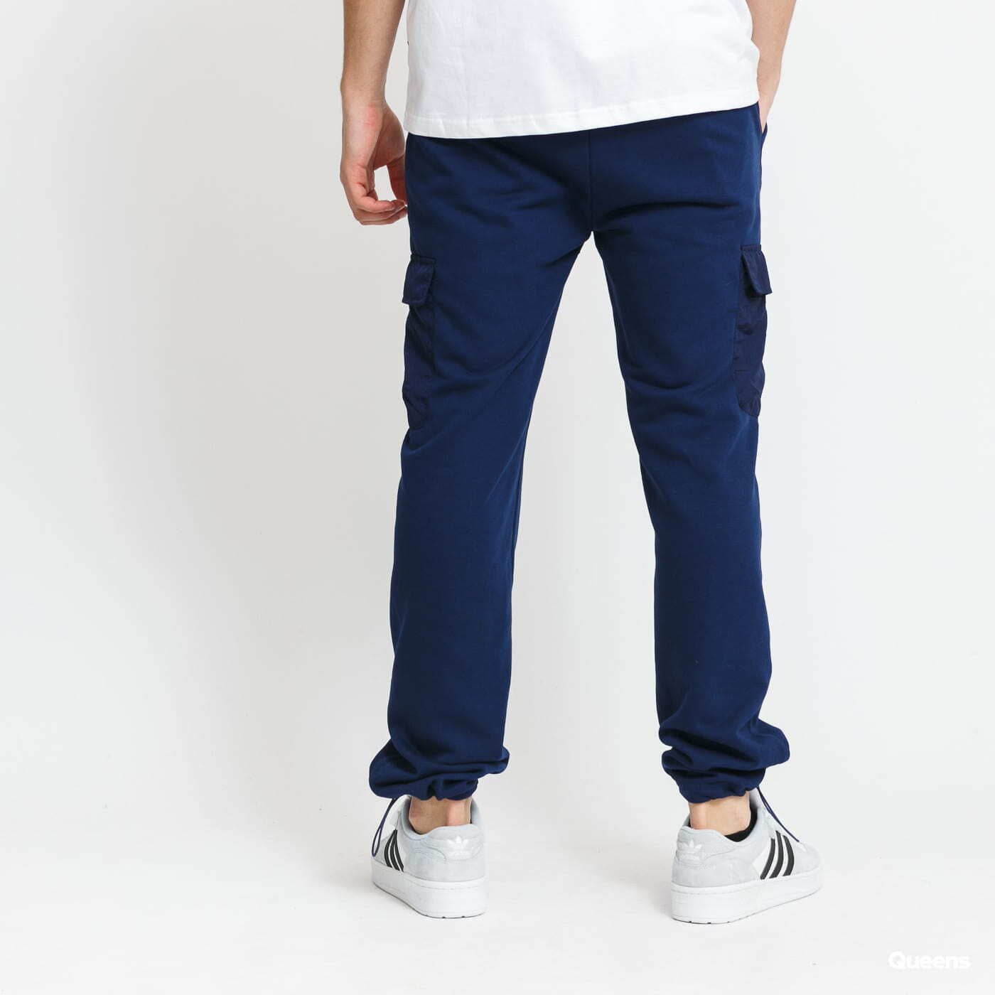 Tepláky Urban Classics Commuter Sweatpants Navy (TB4124) | Queens 💚