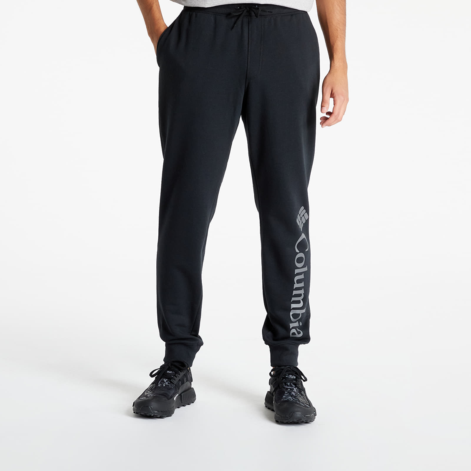 Kalhoty Columbia M CSC Logo™ Fleece Jogger II Black/ City Grey | Queens 💚