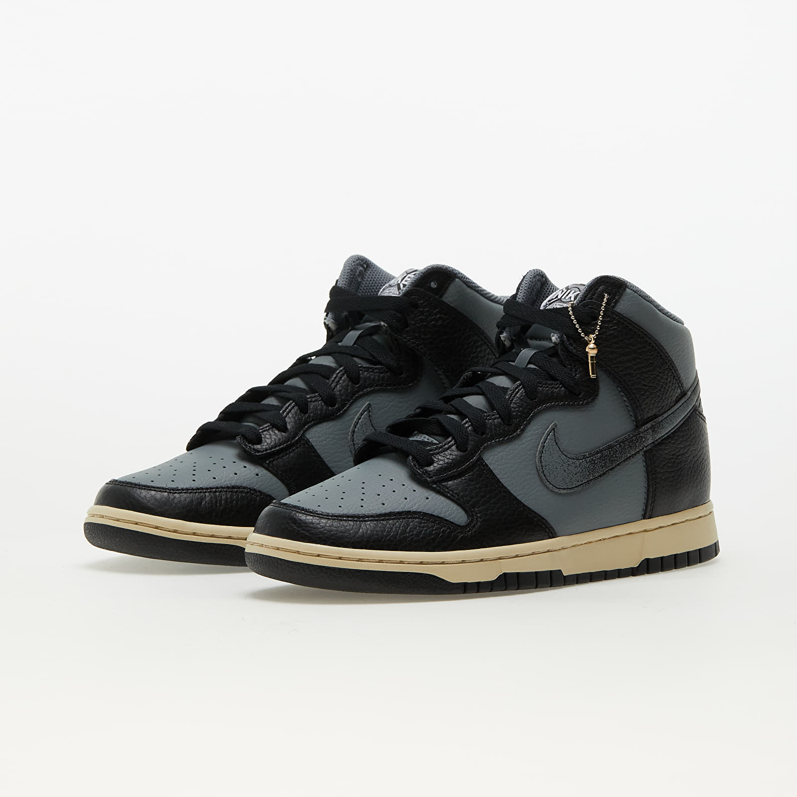 Pánske tenisky a topánky Nike Dunk High Retro Premium Smoke Grey/ Black ...