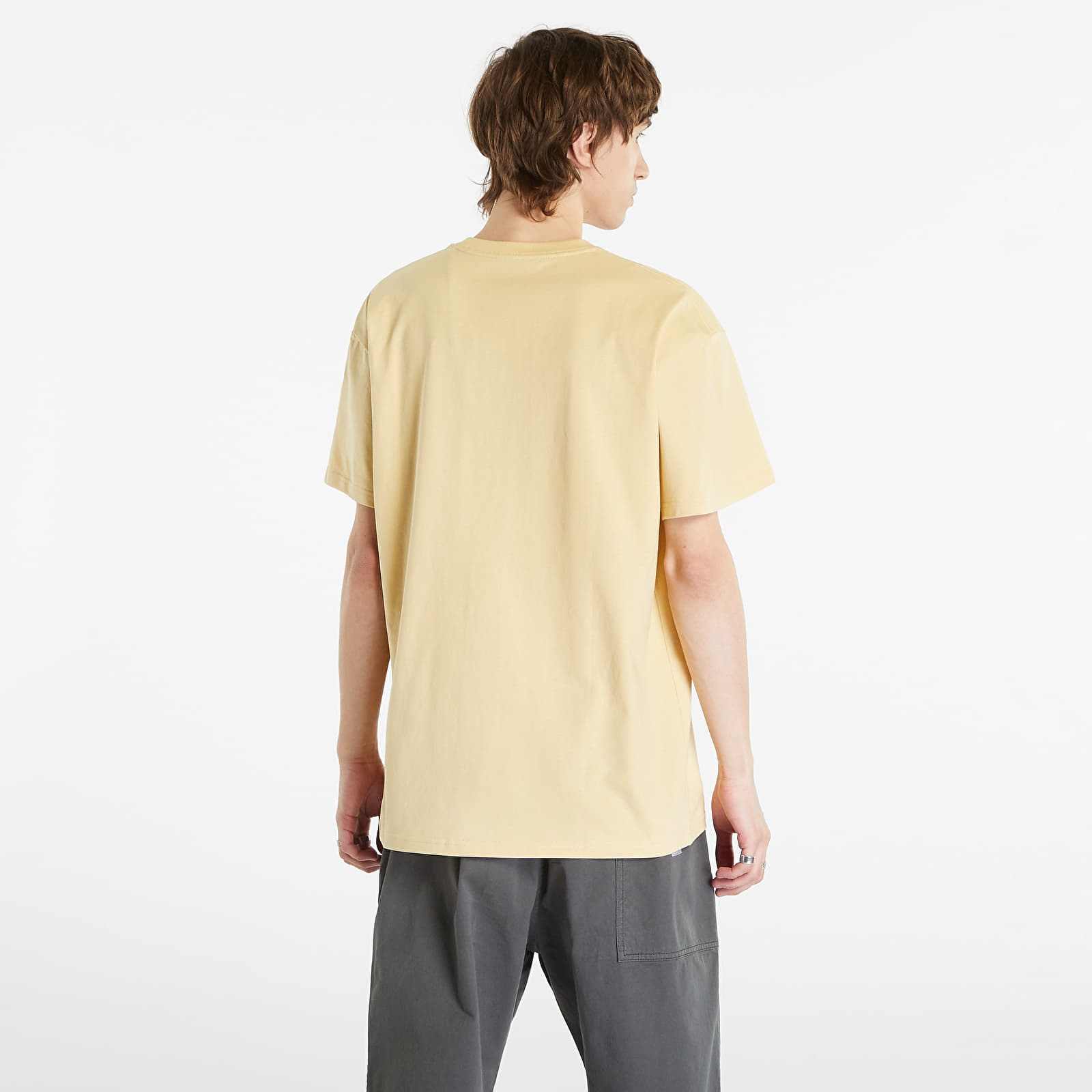 Trička Carhartt WIP Chase Short Sleeve T-Shirt UNISEX Yellow | Queens 💚