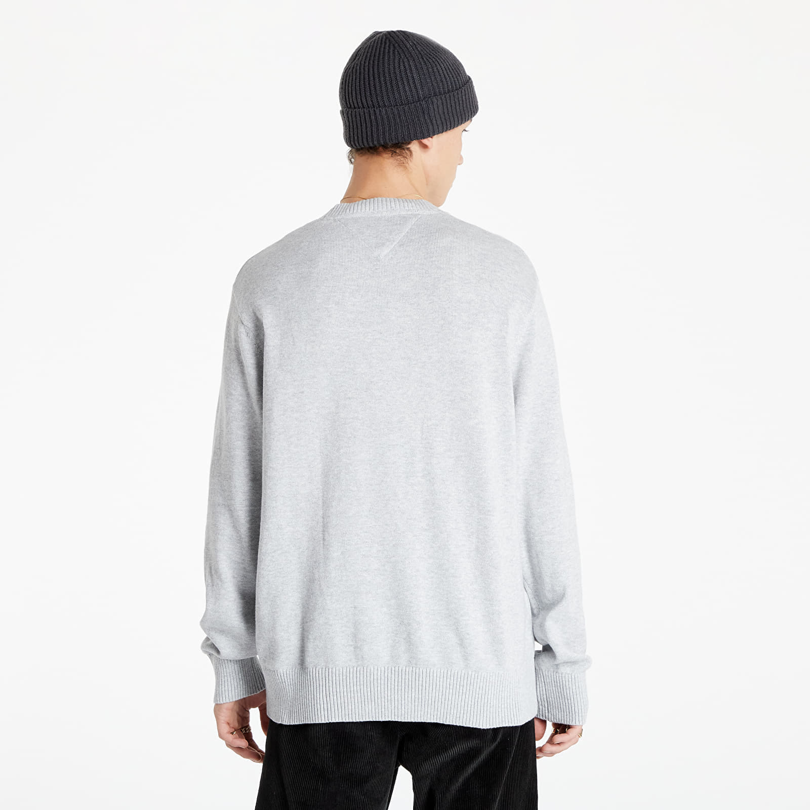 Hoodies en truien TOMMY JEANS Branded Sweater Lt Grey Heather | Queens 💚