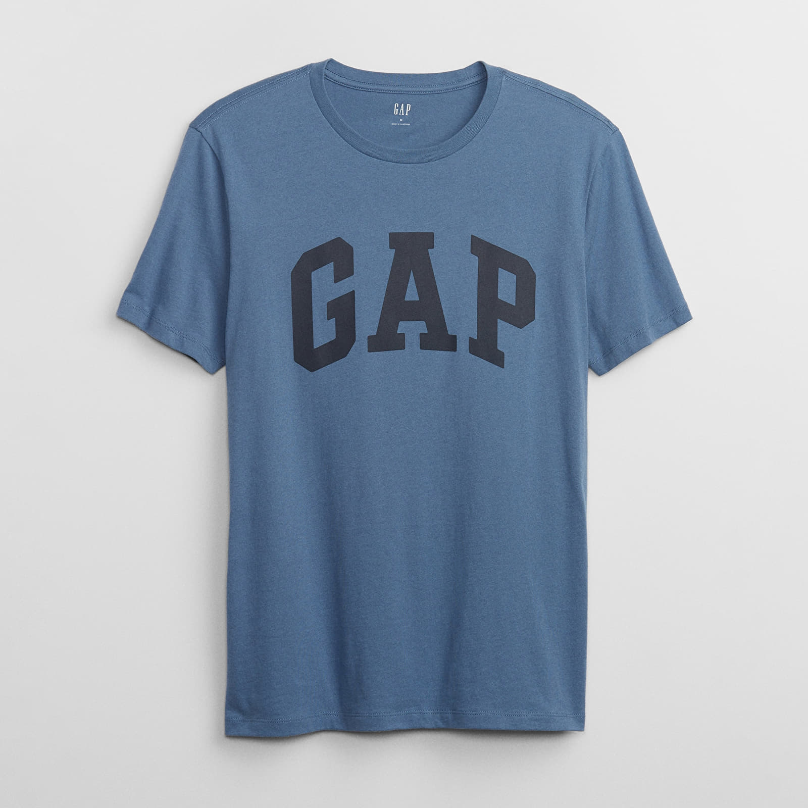 Trička GAP V-Basic Logo Tee Blue | Queens 💚