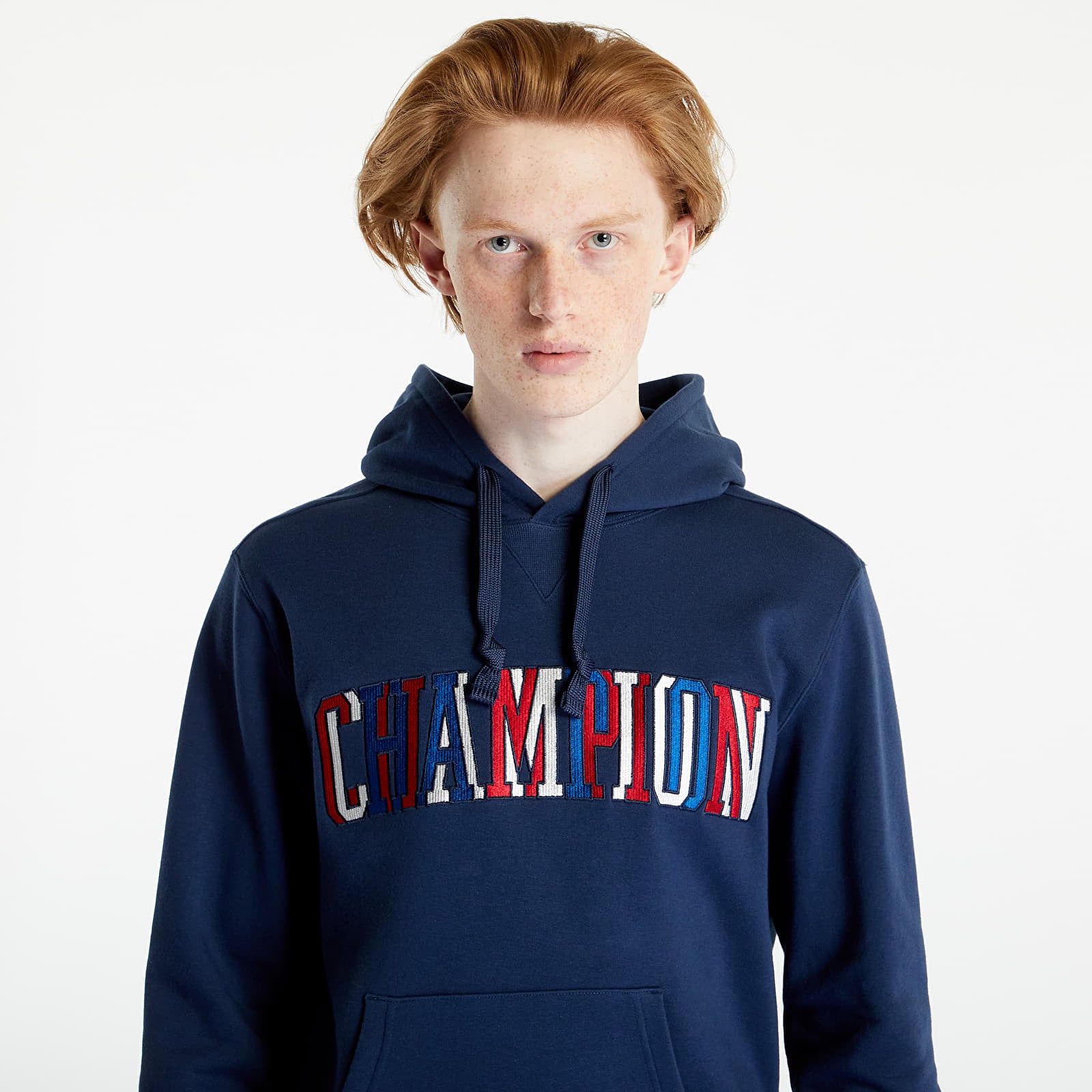 Mikiny Champion Hooded Sweatshirt Navy | Queens 💚