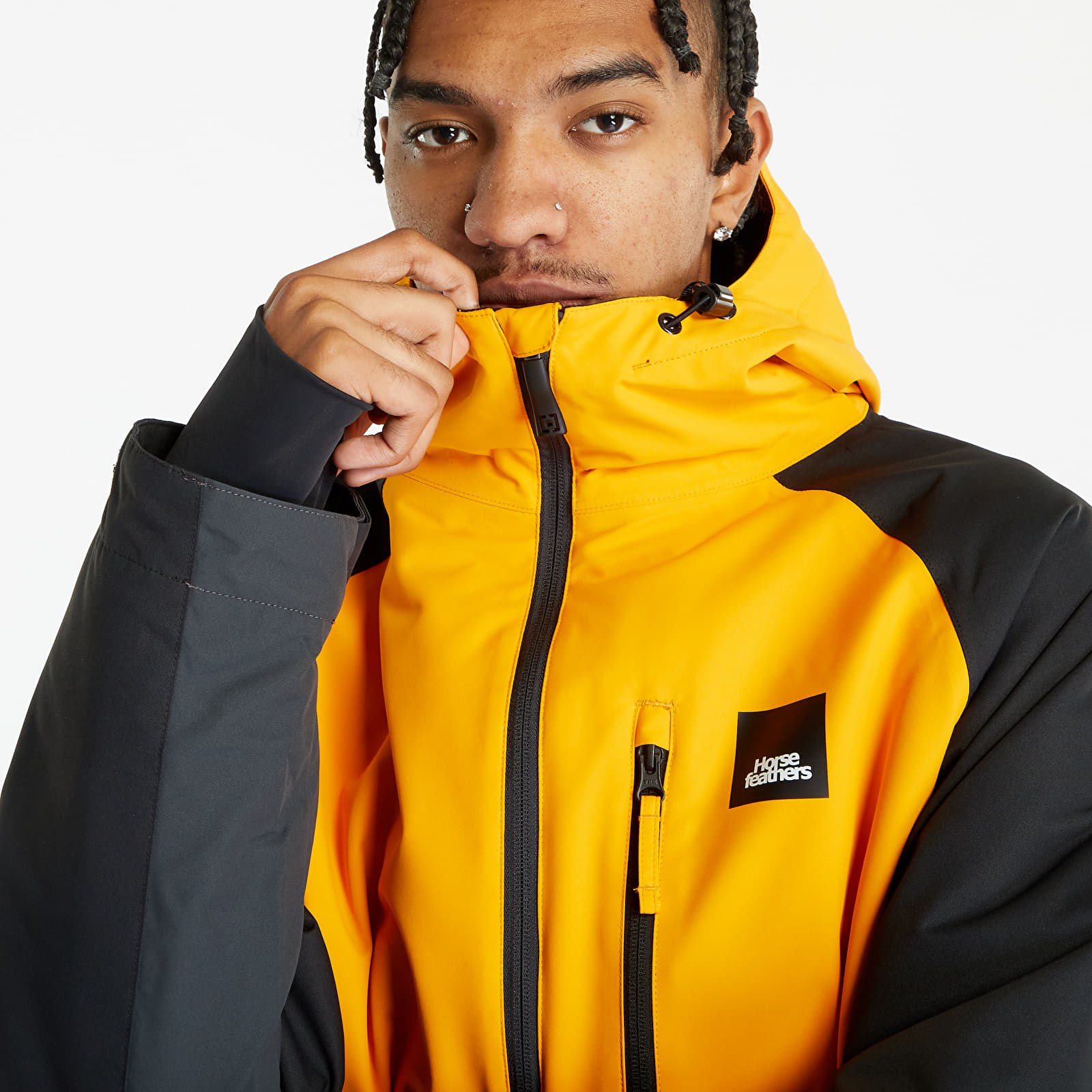 Kurtki Horsefeathers Crown Jacket Radiant Yellow (OM306F) | Queens 💚