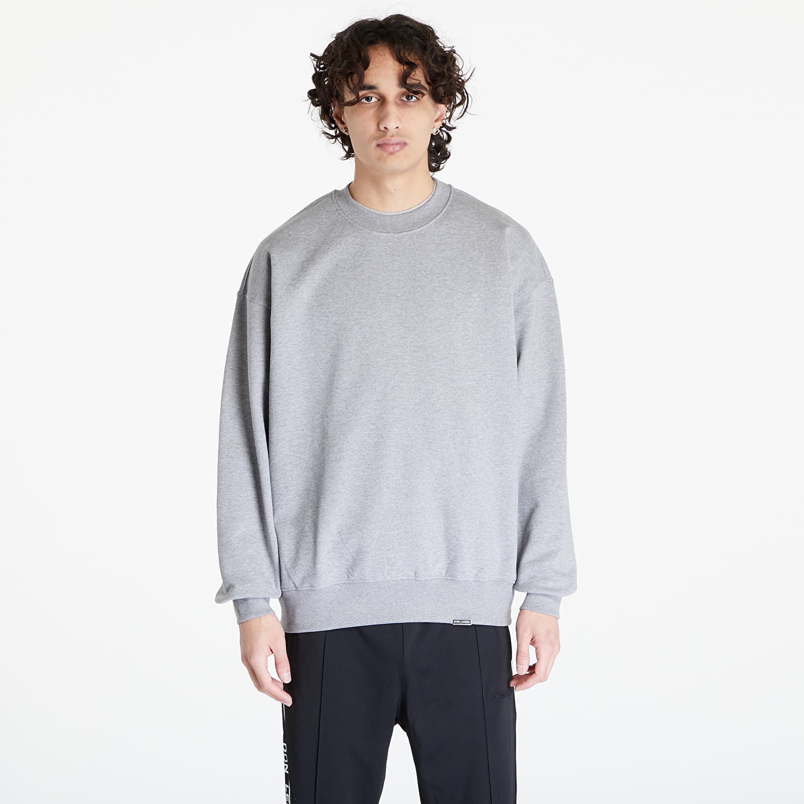 Don Lemme Smudge Oversized Hoodie Grey | Queens