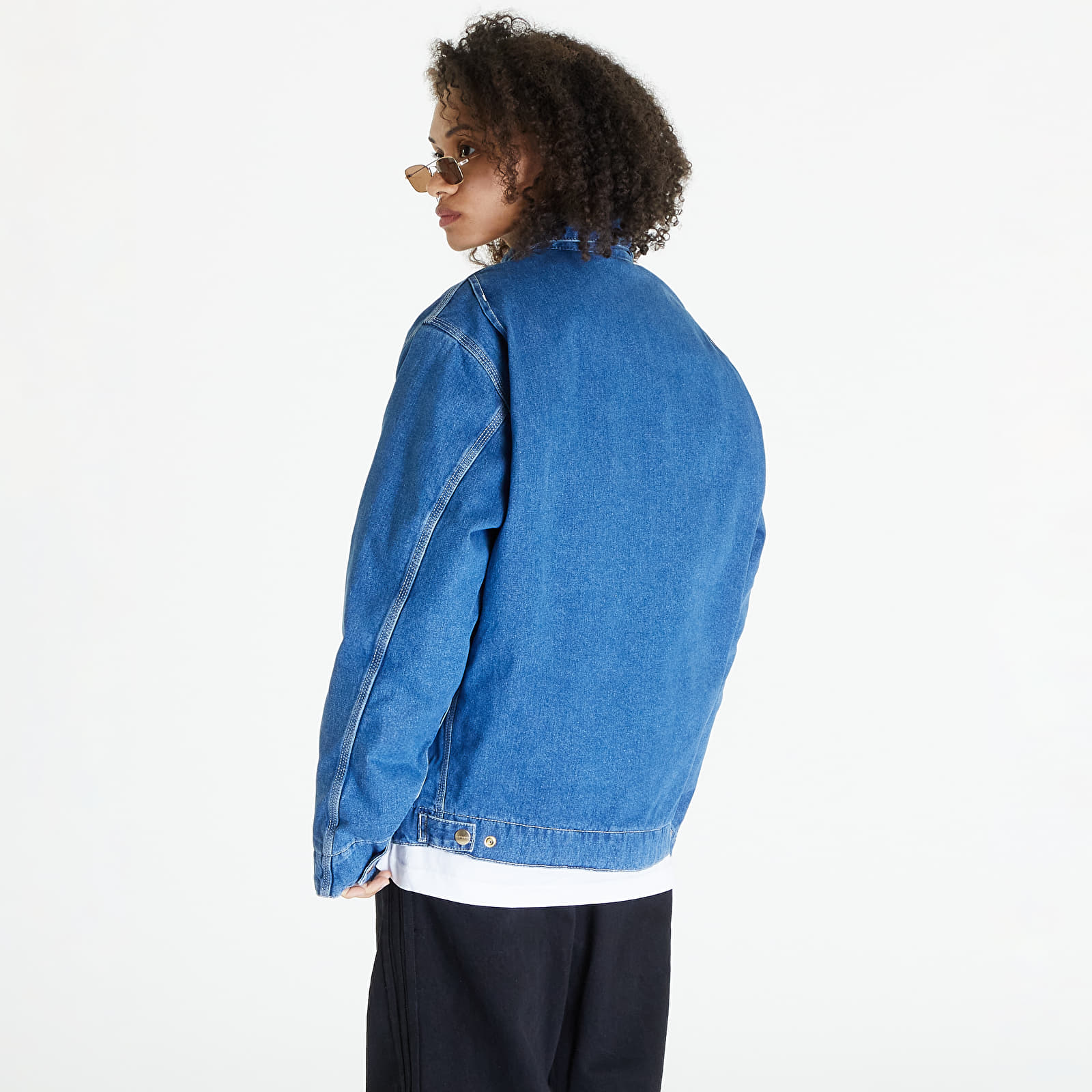 Bundy Carhartt WIP OG Detroit Jacket UNISEX Blue Stone Washed | Queens 💚