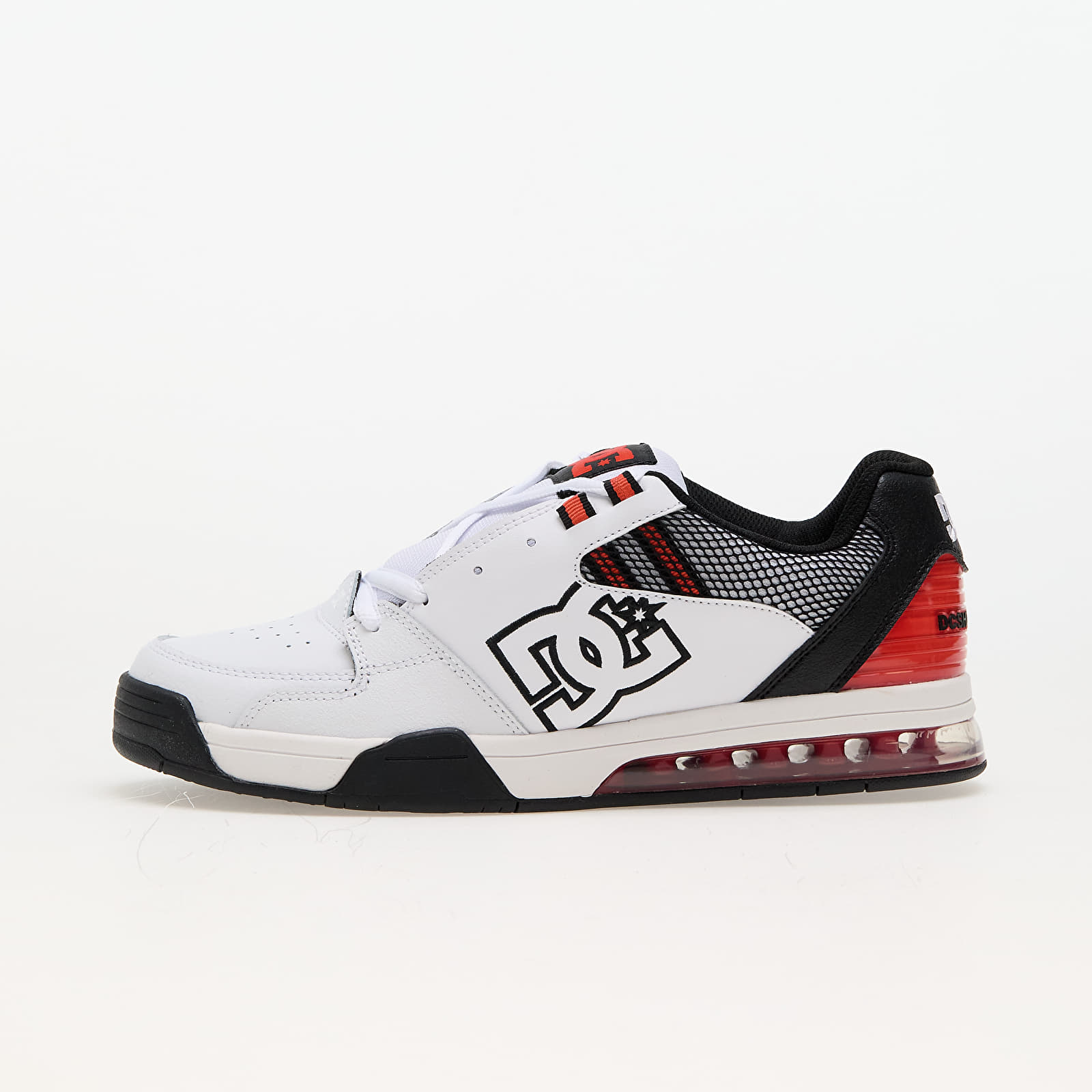 Pánské tenisky a boty DC Versatile White/ Black/ Red | Queens 💚