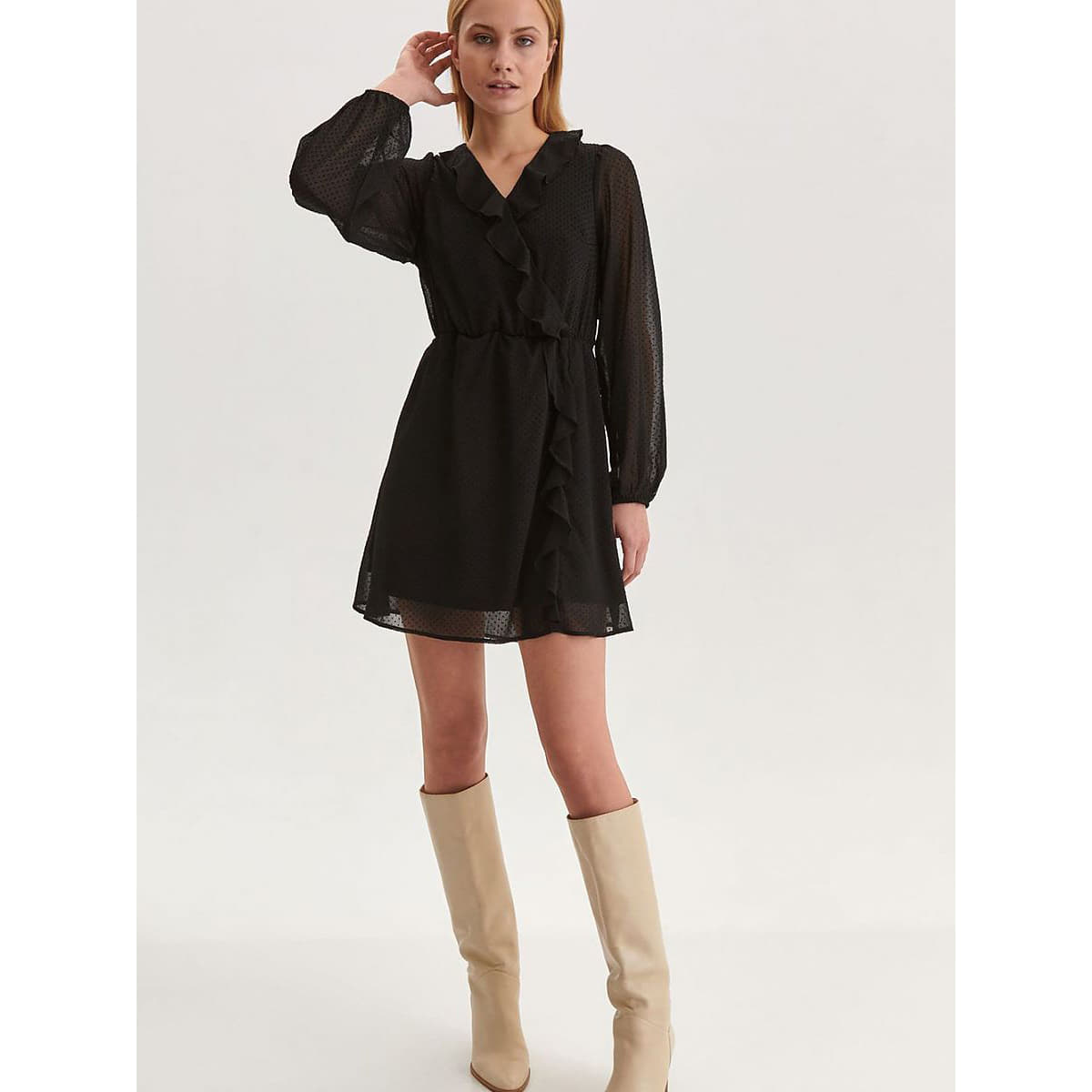 Sukienki Top Secret model 173678 Black | Queens 💚