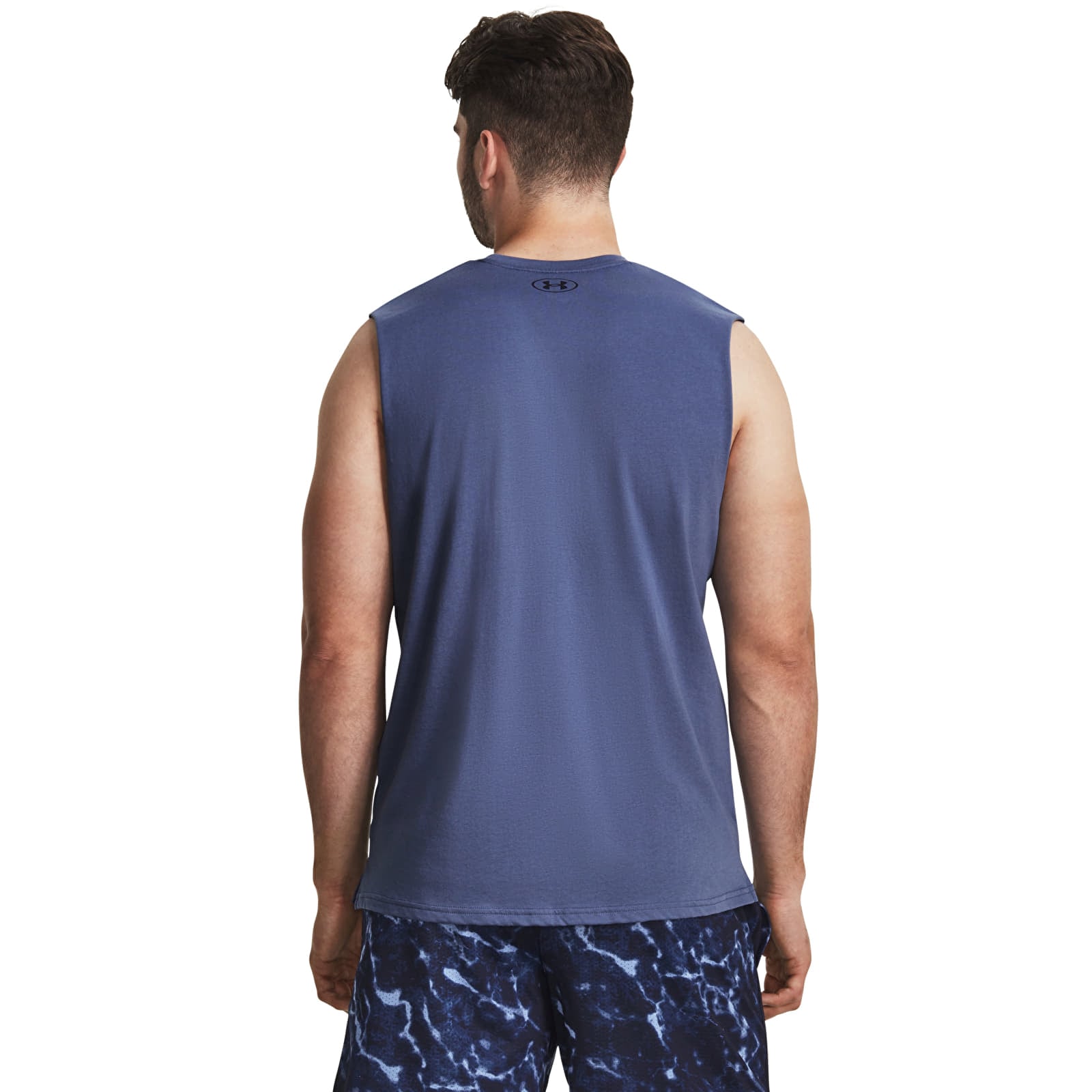 Tílka Under Armour Project Rock Sms Sl Tank Hushed Blue | Queens 💚