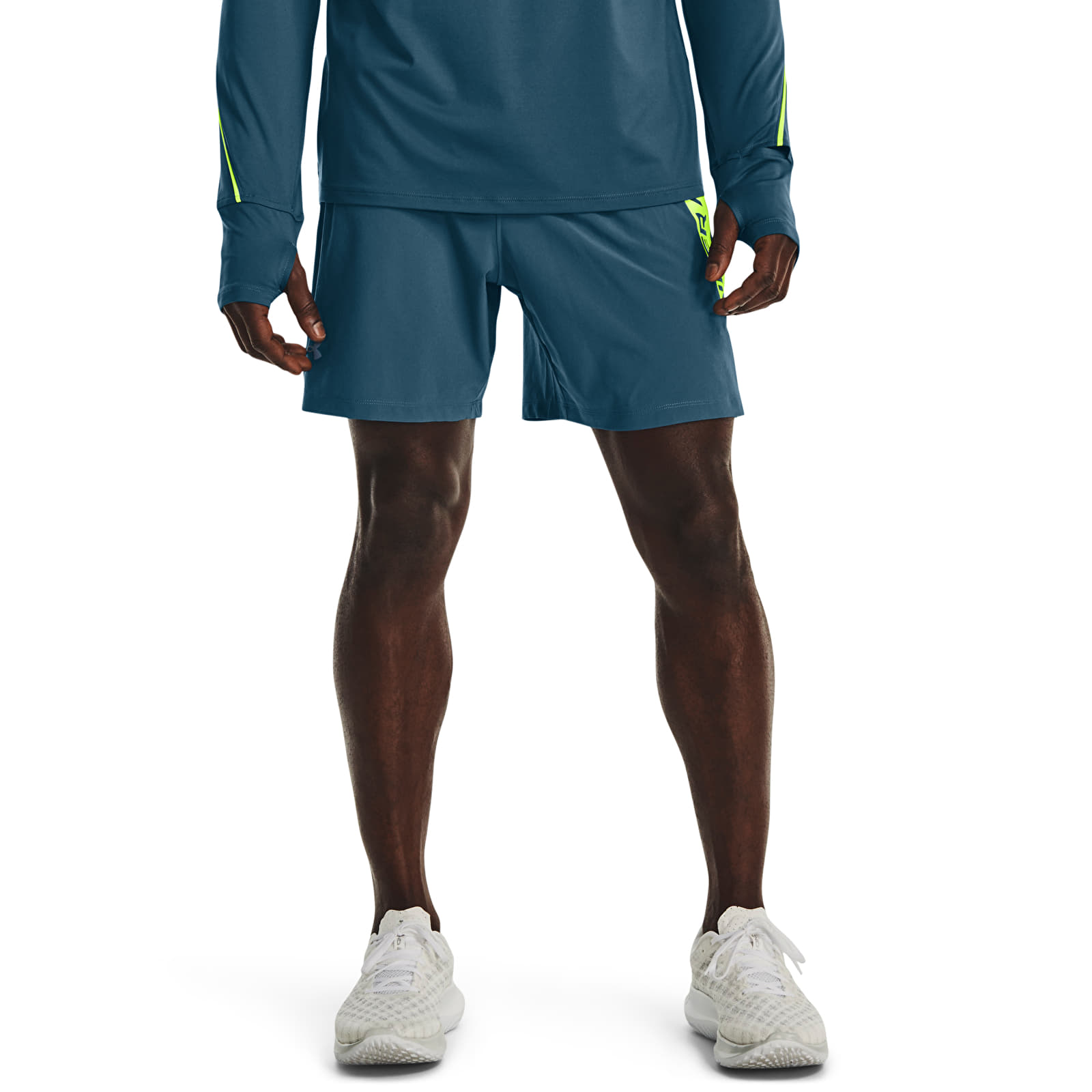 Under Armour Launch Elite 7'' Short Static Blue | Queens