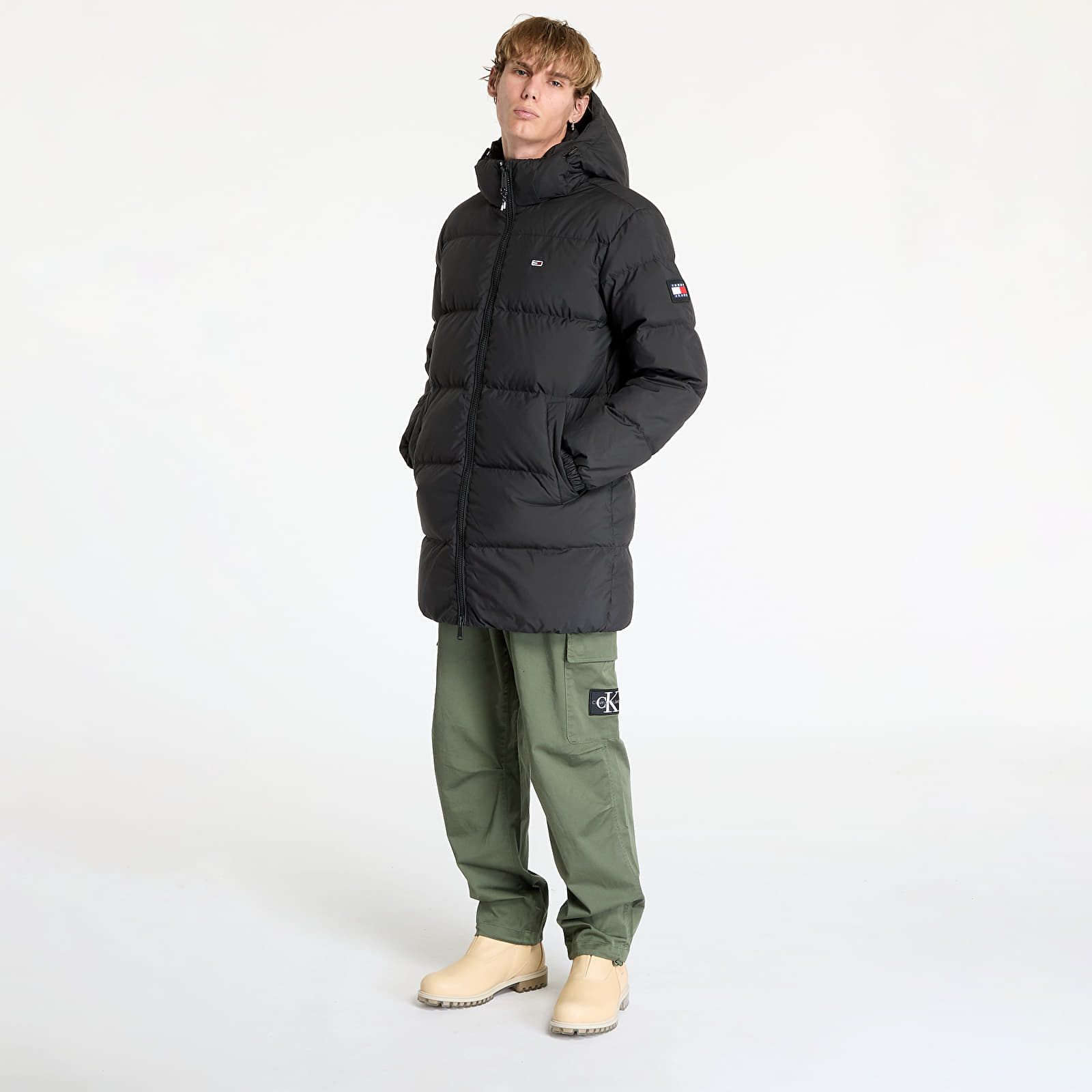 Tommy hilfiger essential down jacket black store