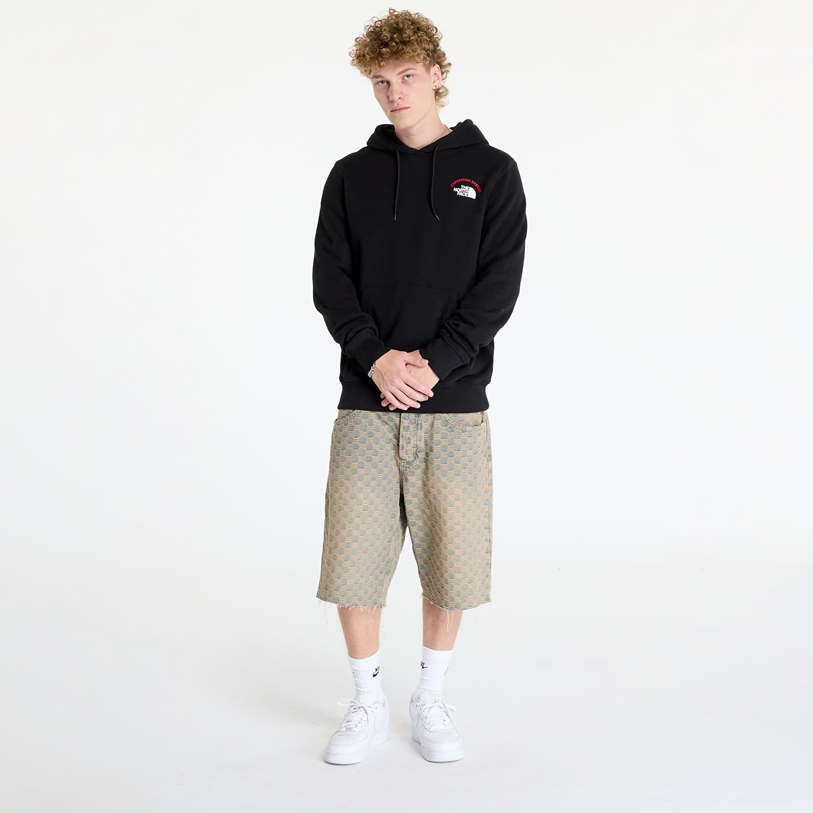Pánské mikiny The North Face M Hoodie Expedition System Graphic Tnf ...