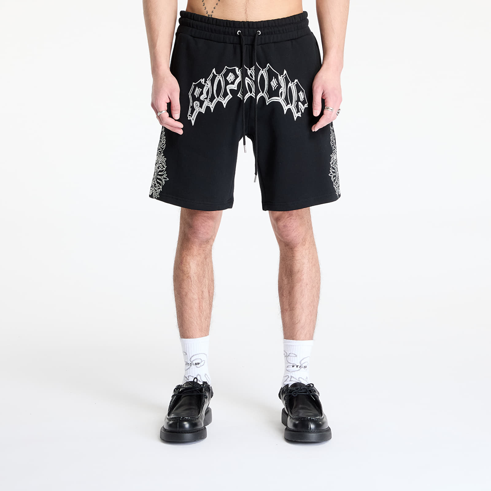 Kraťasy RIPNDIP Mother Nerm Sweatshorts Black | Queens 💚