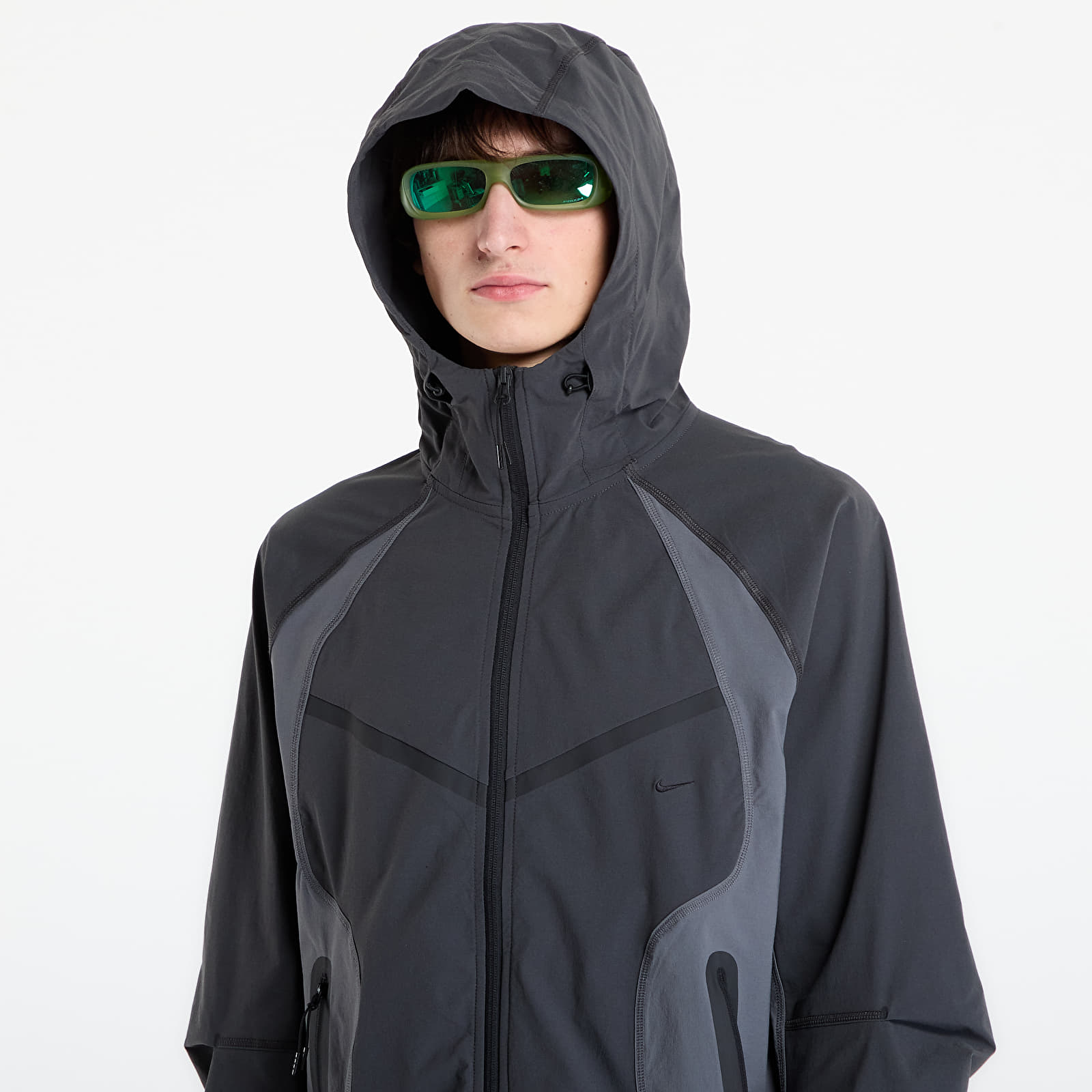 Pánské bundy Nike Tech Men's Dri-FIT Woven Full-Zip Color-Block ...