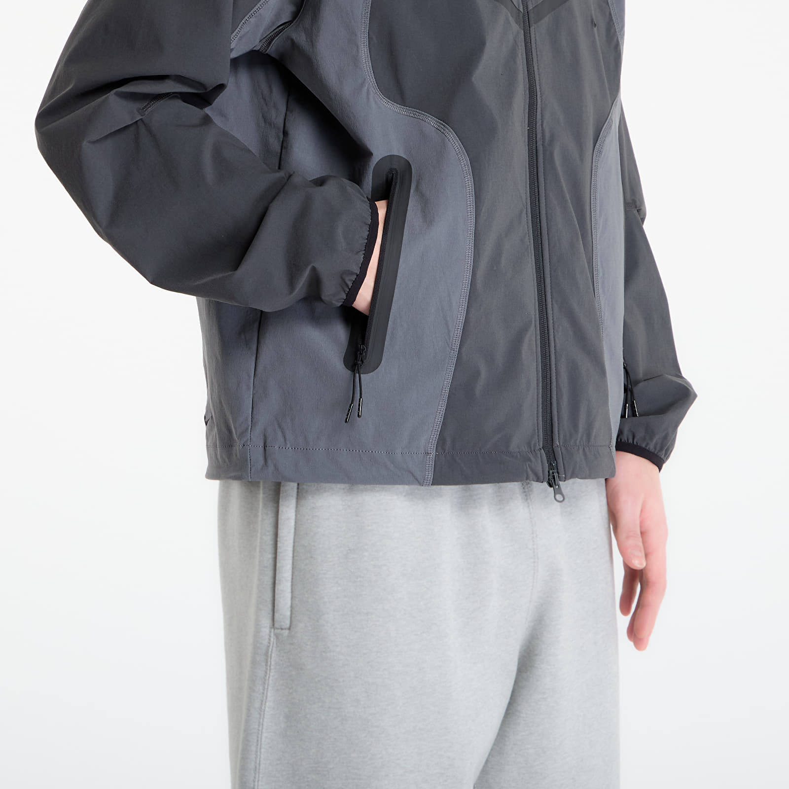 Pánské bundy Nike Tech Men's Dri-FIT Woven Full-Zip Color-Block ...