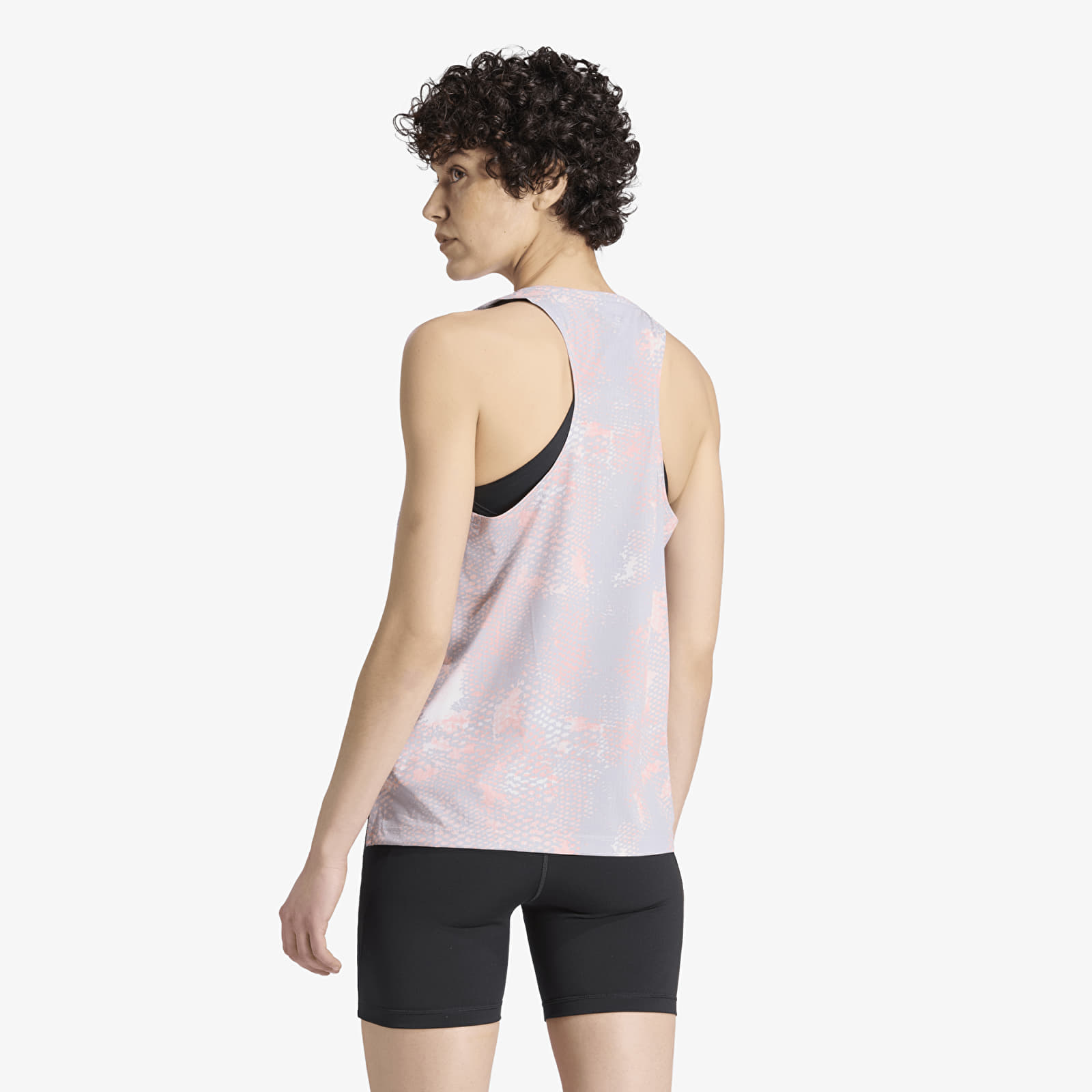 adidas Adi365 Running Animal Print Iconic Tank Grey One/ Semi Frozen ...